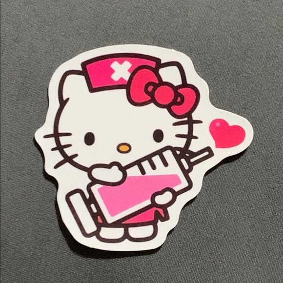 Accessories | Hello Kitty Nurse Healthcare Sticker 1 In Bundle | Poshmark